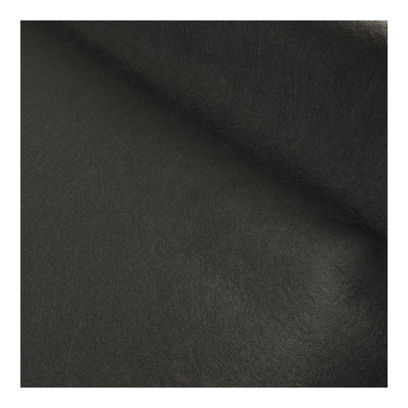 Fieltro negro 90 centímetros ancho